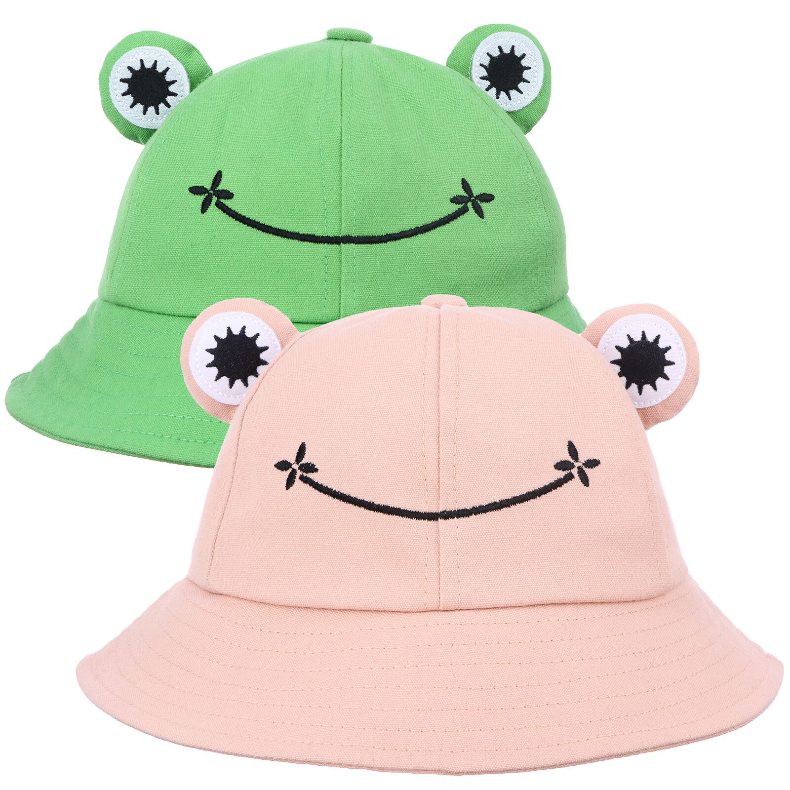 Frog Bucket Hats Frog Shape Summer Fisherman Hats ... – Grandado