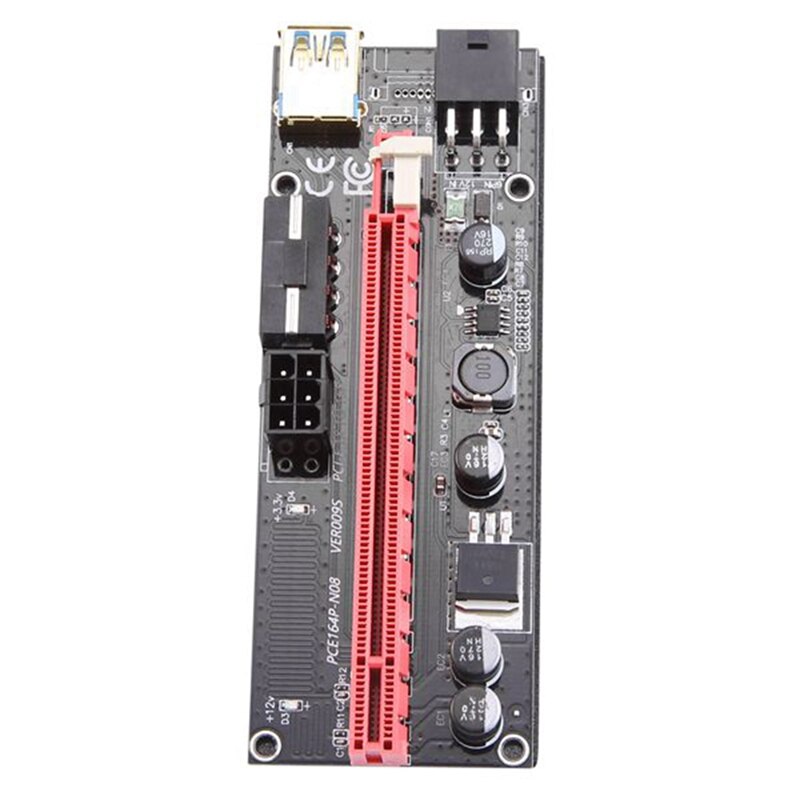 60Cm 16A Voeding Ver009s Pci-E Riser Card Pcie 1X ... – Grandado