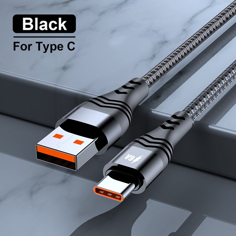 6A 66W USB Type C Cable Fast Charging Cable 6A Dat... – Grandado