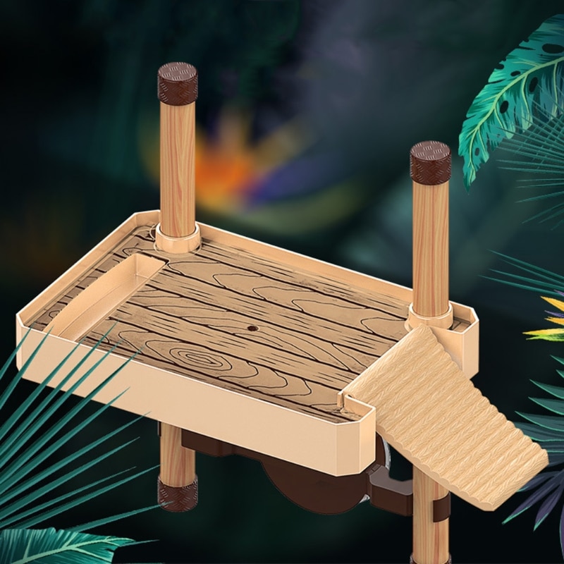 Turtle Pier Floating Basking Reptile Ramp Platform... – Grandado