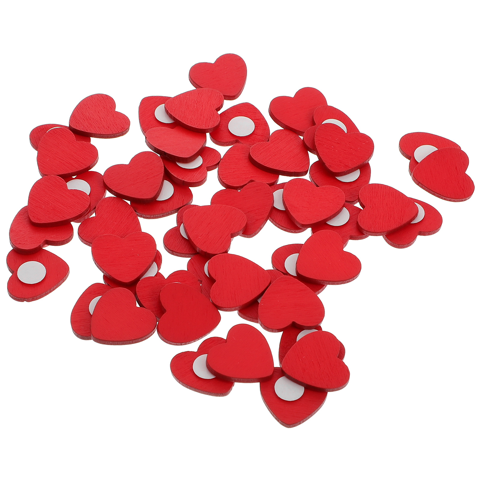 50Pcs Self-Adhesive Heart Shapes Craft Stickers fo... – Vicedeal