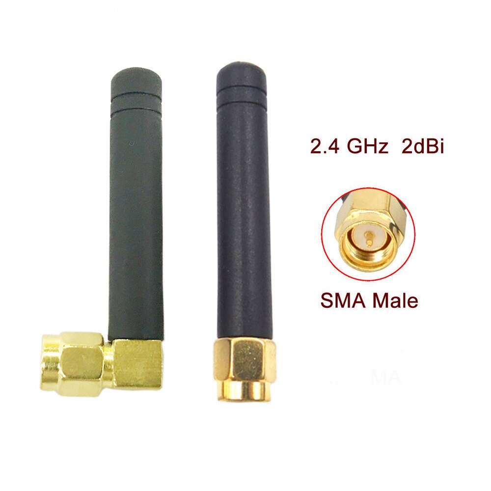 2 Stuks 2.4 Ghz Wifi Antenne 2dBi Antenne Sma/RP-S... – Grandado
