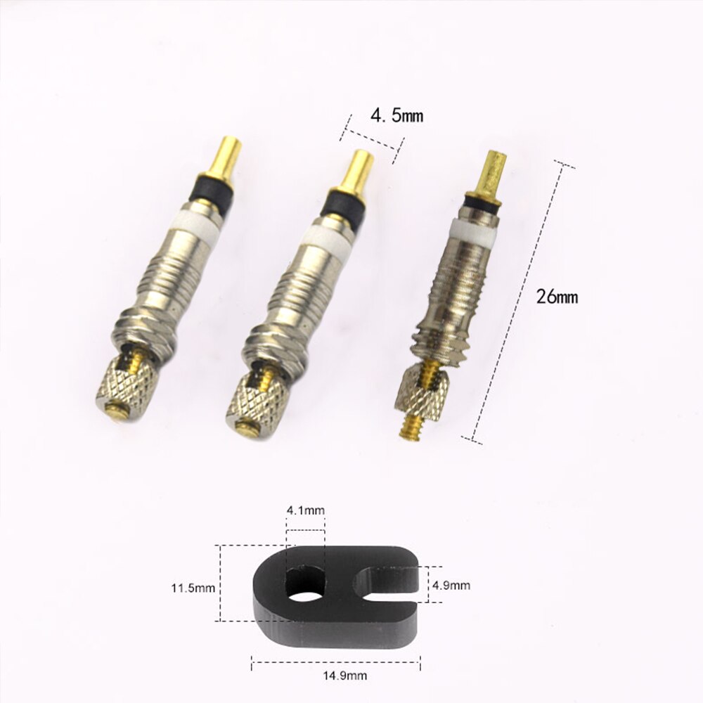 2/6/12PCS Presta Valve Brass Core Tool MTB Road Bi... – Grandado