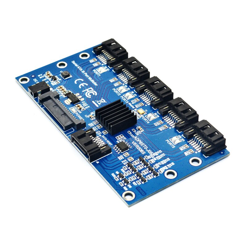 SATA 1 to 5 Ports Hub PM Router SATA Port Multipli... – Grandado