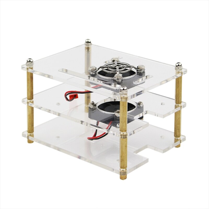 Clear Multilayer Raspberry Pi Cluster Case for Ras... – Grandado Clear Multilayer Raspberry Pi Cluster Case for Ras... – Grandado
