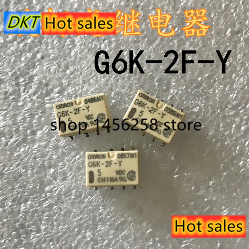 5 Stck SMD G6K-2F-Y Signal Relais 8Stift für Omron... – Grandado
