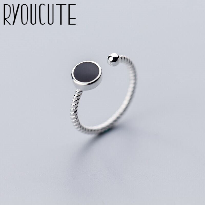 Punk Vintage Zwarte Bal Ringen Voor Vrouwen Mannen... – Vicedeal