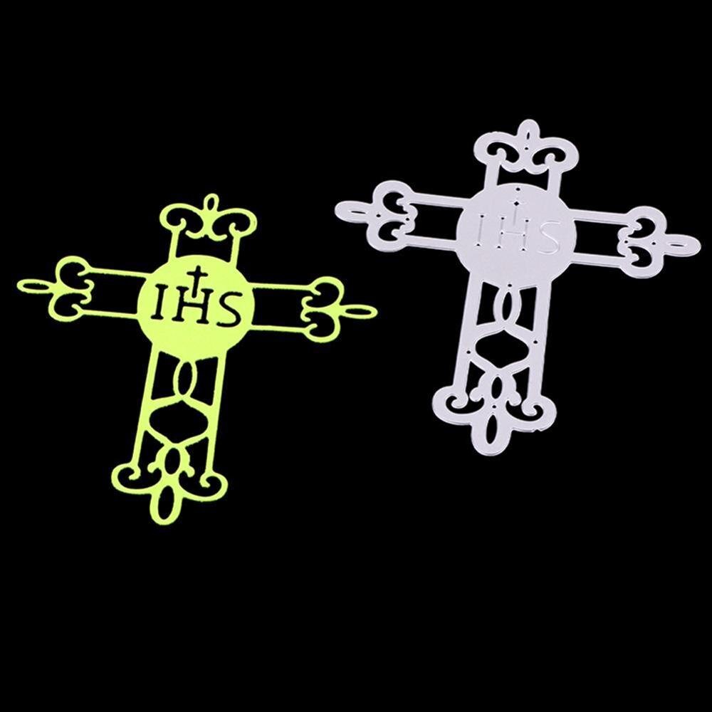 Crafts Metal Steel Cutting Die Cross Flower Square... – Grandado