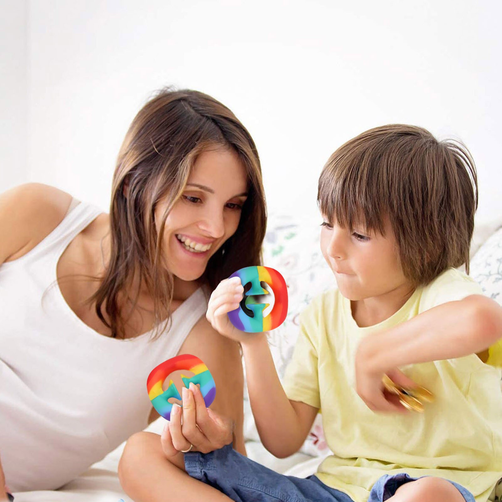 Fidgets Antistress Toys Hand Grip Ring Relief Stre... – Grandado