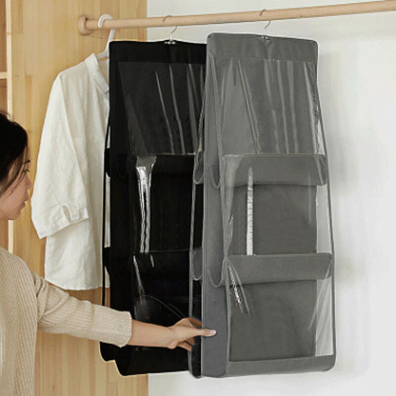 Dubbelzijdig Transparant 6 Pocket Opvouwbaar Opkno... – Grandado