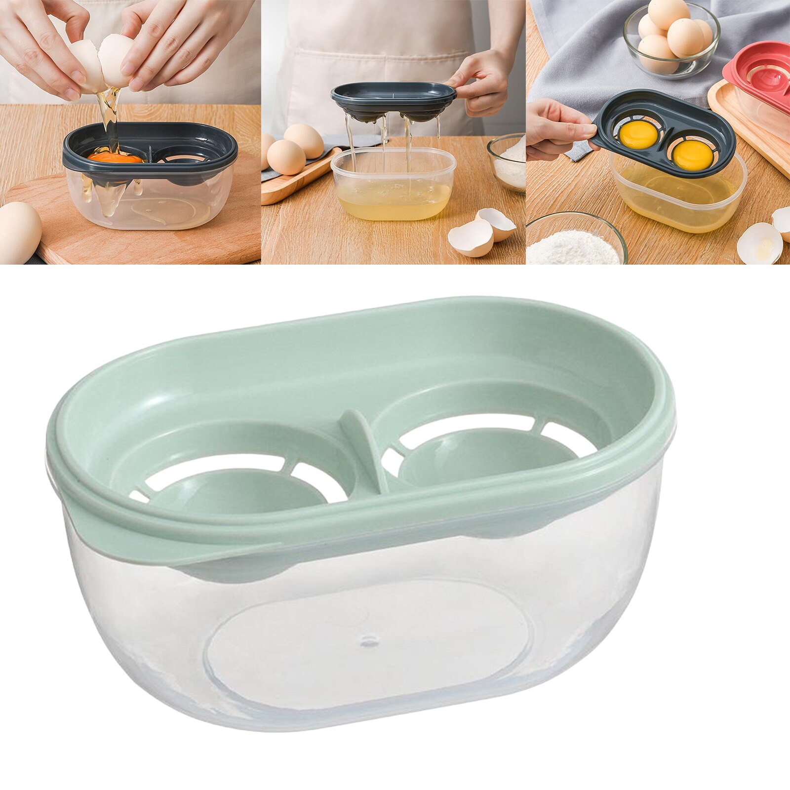 Egg Separator Egg Yolk White Filter Food Grade Egg... – Grandado