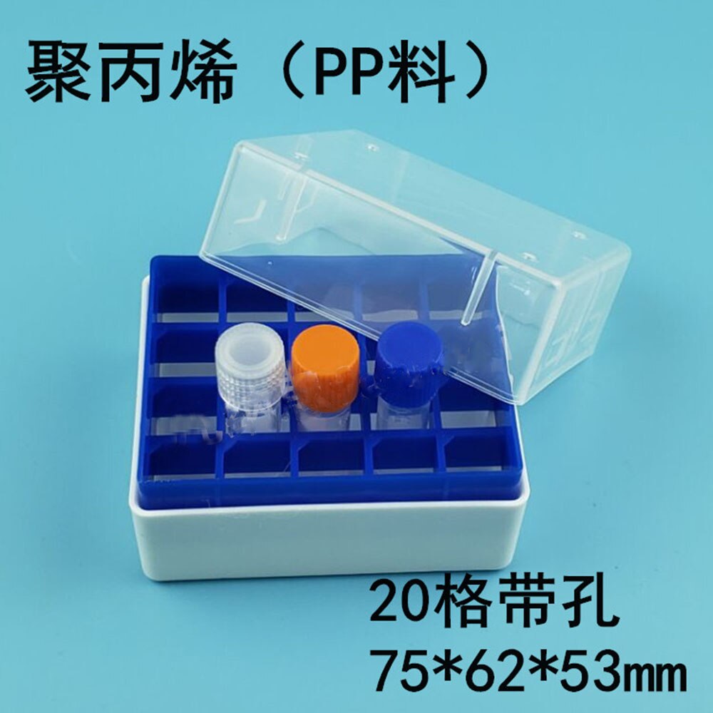 20 Holes laboratory Plastic tube box use for 2ml,1... – Vicedeal
