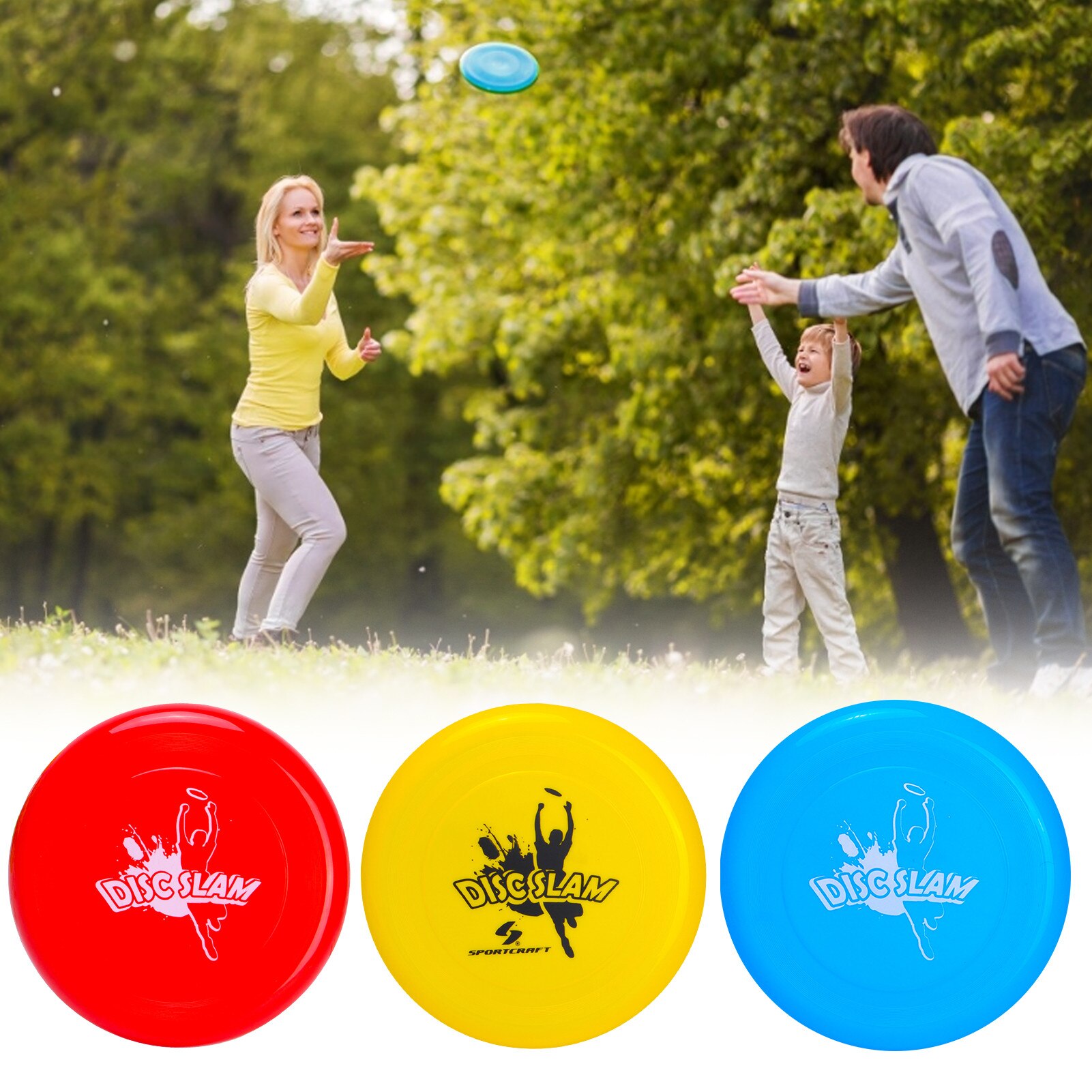 Flying Disc Kids 70g Circular Parent-child Interac... – Grandado