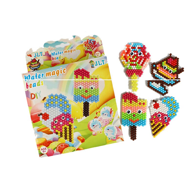 JINLETONG Water hama Beads Kit 10 pattern 3d puzzl... – Grandado