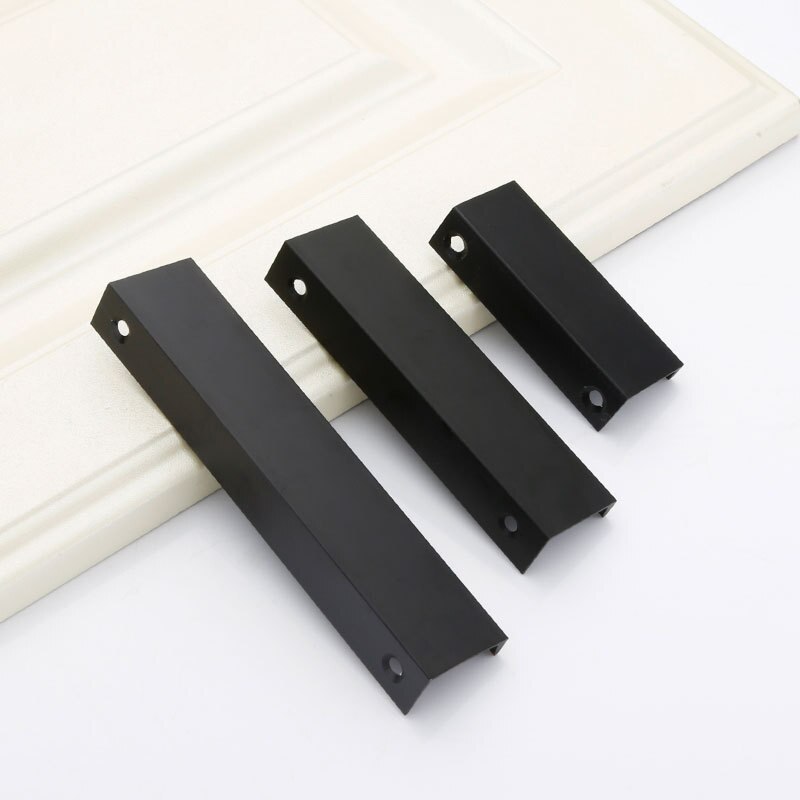 Long Drawer Door Aluminum Alloy Door Edge Handle M... – Grandado