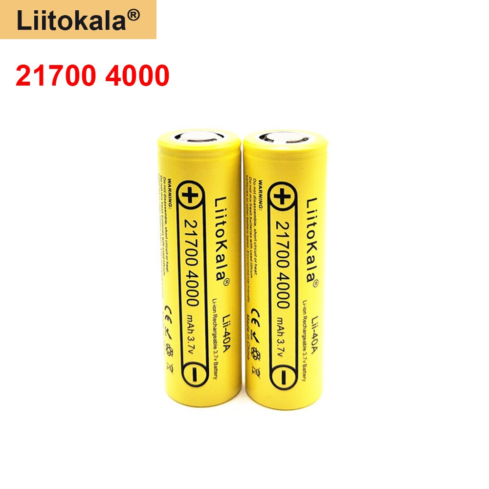 Liitokala 3.7v 21700 4000 mah li-ion batteri lii -... – Vicedeal