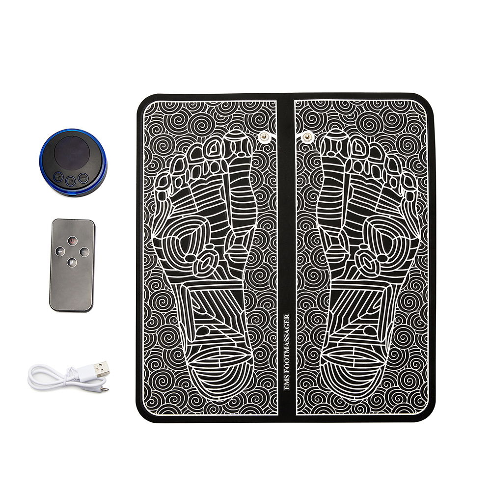 Electric EMS Foot Massager Pad Pulse Acupuncture P... – Grandado