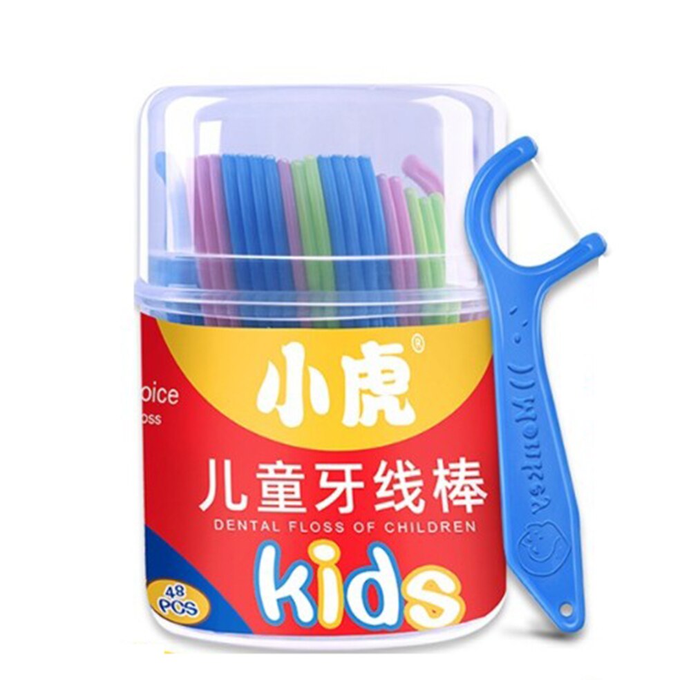 48pcs/box Children Dental Flosser Interdental Brus... – Vicedeal