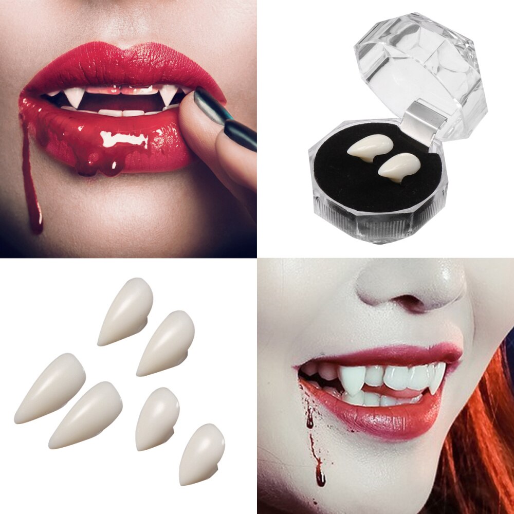 VORCOOL 3 Pairs of Custom Fangs Cosplay Teeth Dent... – Grandado