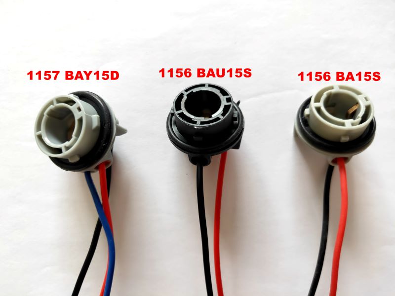 2 Pcs 1156 BA15S Adapter Car Auto Led Lamp Socket ... – Grandado