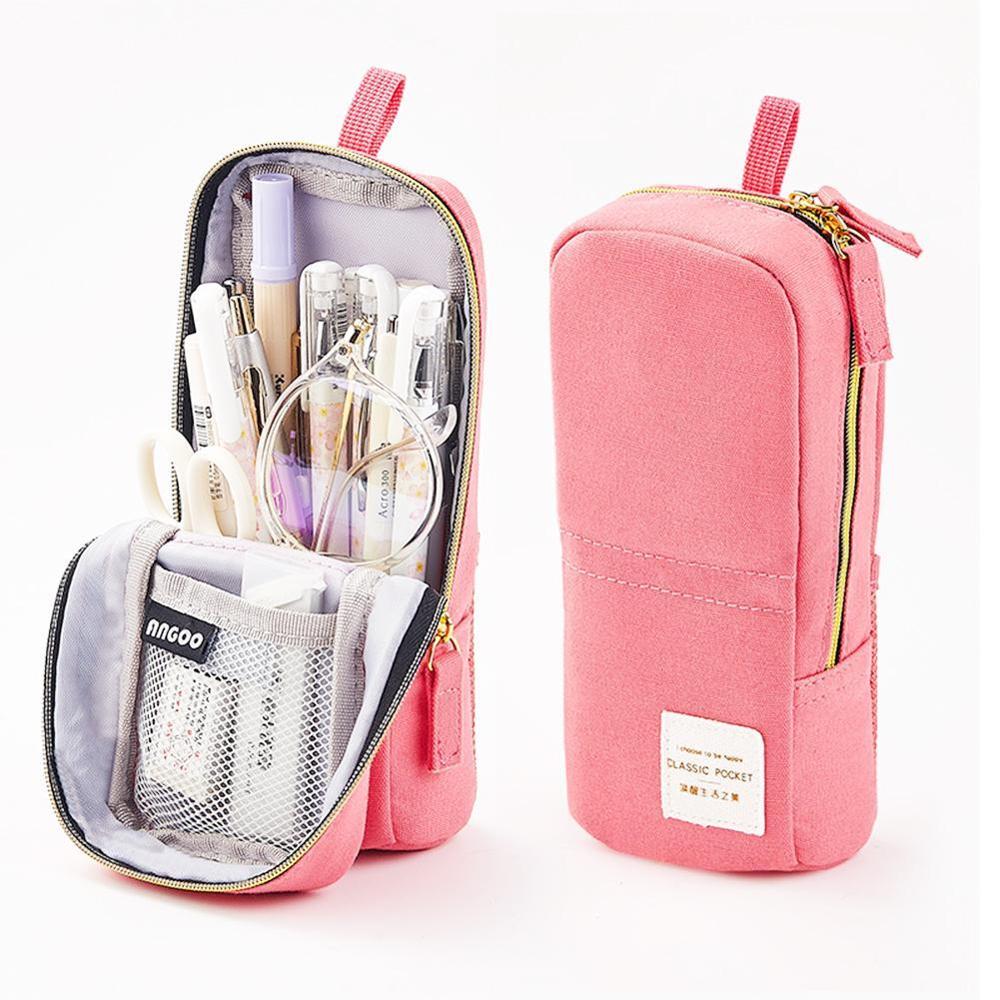 Tas Canvas Etui Kawaii Grote Capaciteit Pencilcase... – Grandado