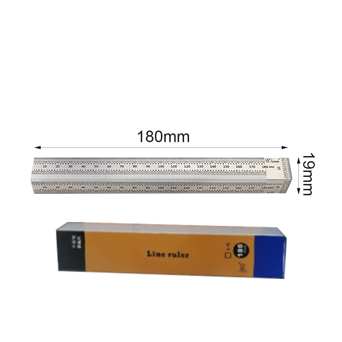 High-precision Scale Ruler Hole Ruler T-type Stain... – Grandado