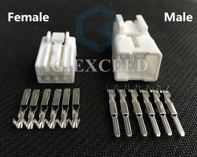 2 Sets 6 Pin MG651044 MG 651044 Automotive Wire Co... – Grandado