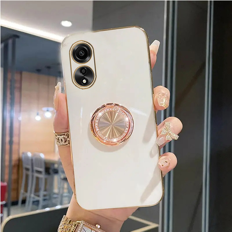A 38 78 Diamond Bling Ring Holder Case On For Oppo... – Grandado