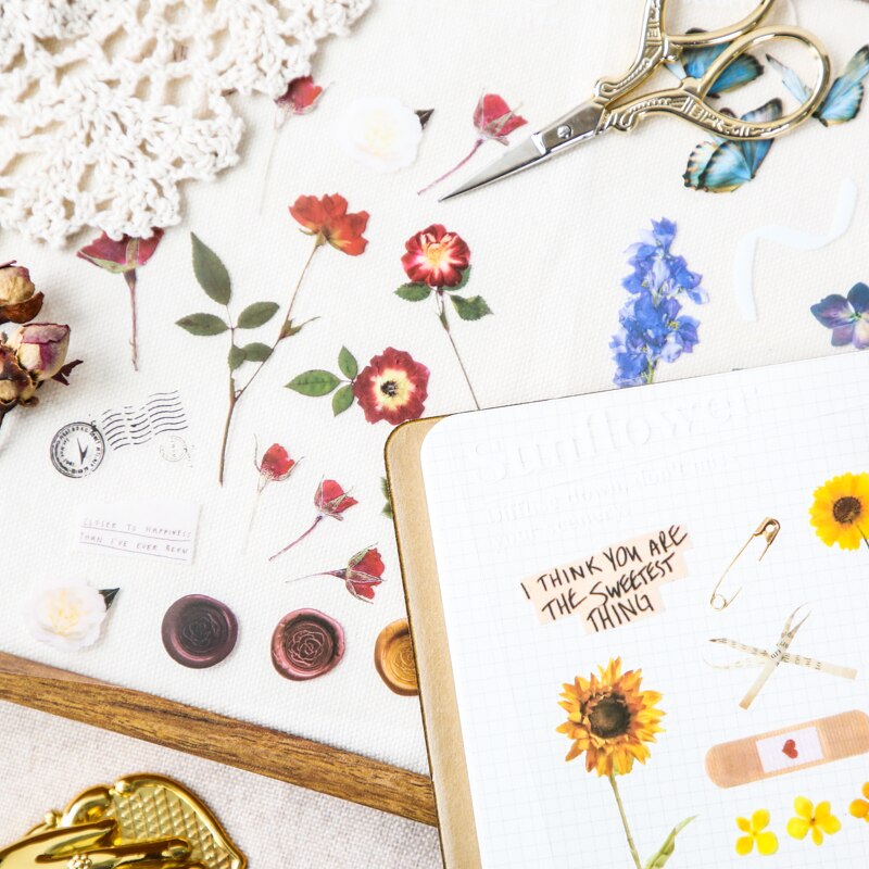 1pcs/stationery sticker cute aesthetic kawaii stic... – Vicedeal