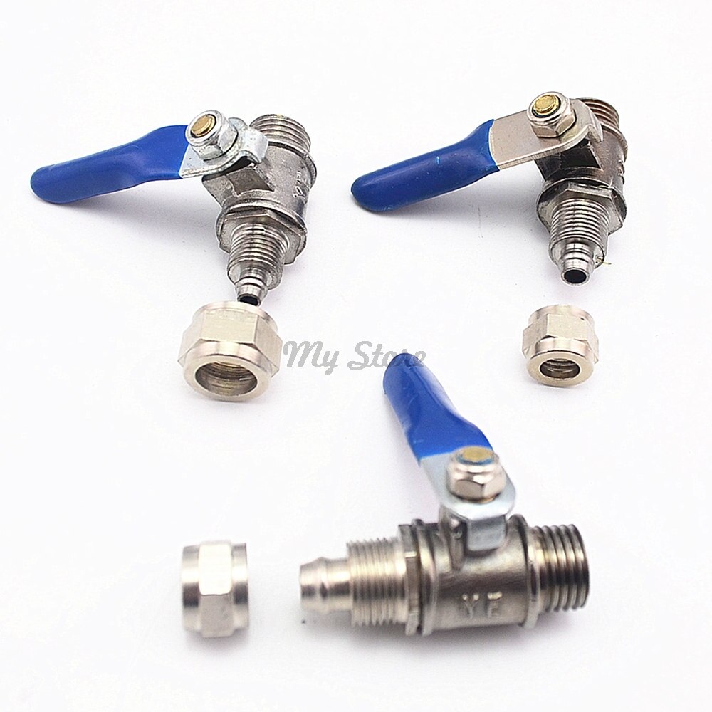 Ball Valve Copper 1/4" Thread Male to 6/8/10mm Tub... – Vicedeal