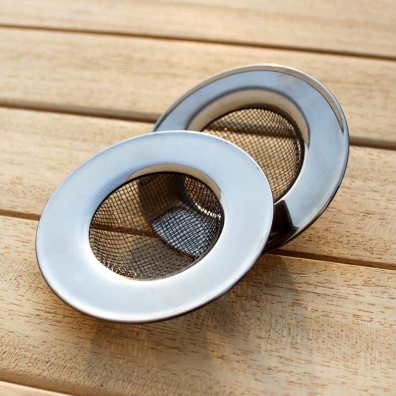 Steel Bathroom Kitchen Sewer Sink Filters Anti Clogging Floor Drain Net ...
