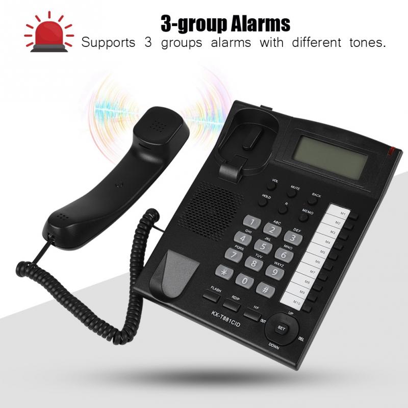 Corded Phone with Speakerphone LCD Display Corded ... – Grandado