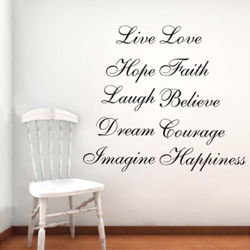Newest STAIR RISER STICKERS TEN INSPIRATION WORDS ... – Grandado