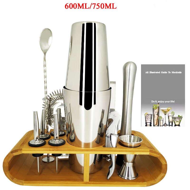 1-13Pcs Cocktailshaker Barman Cocktail Bar Shaker ... – Vicedeal