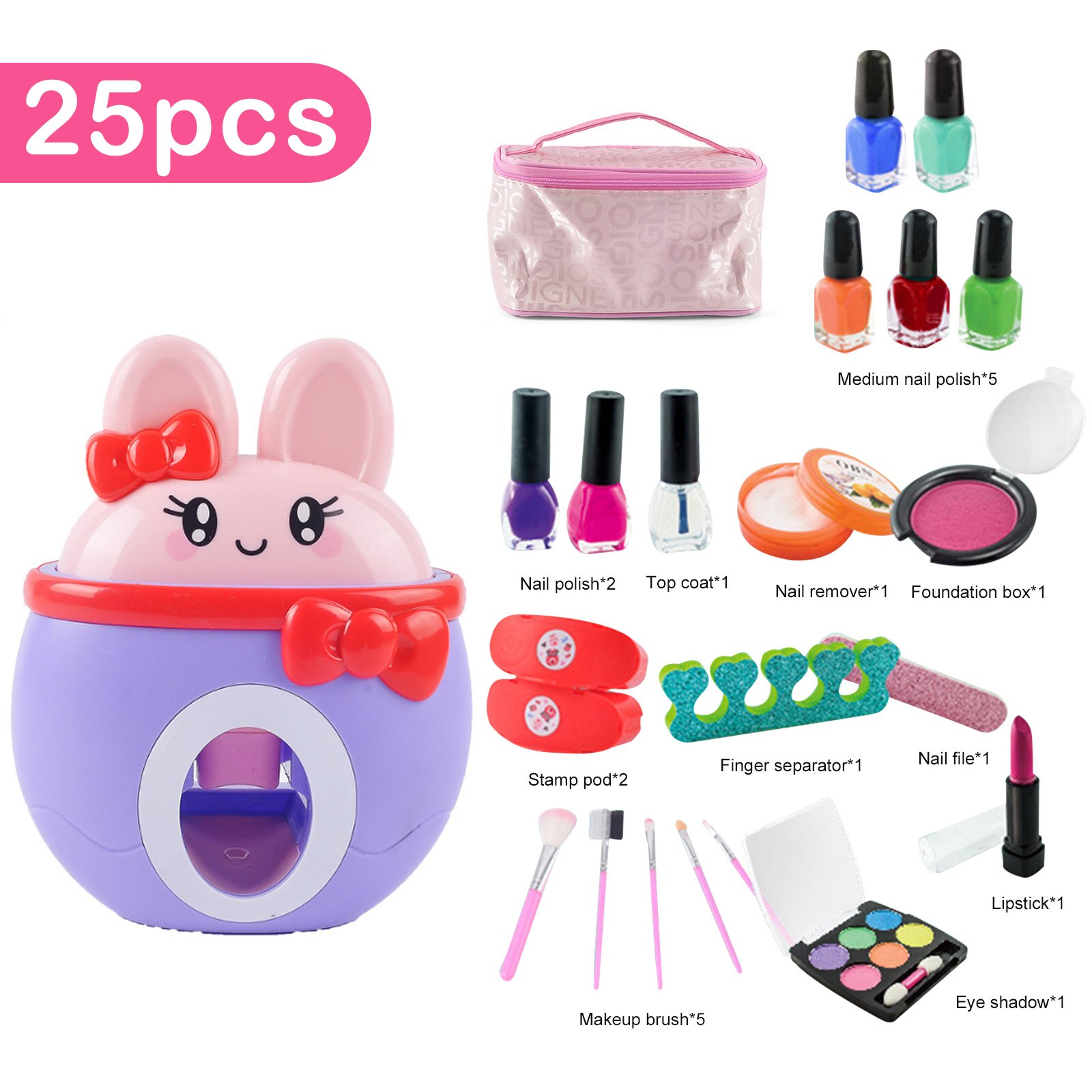 Kids Nail Art Kit Including Print Pattern Machine ... – Grandado