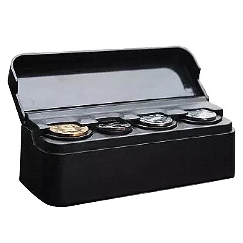 Car Coin Box Car Decoration Coin Box 4 Compartment... – Grandado