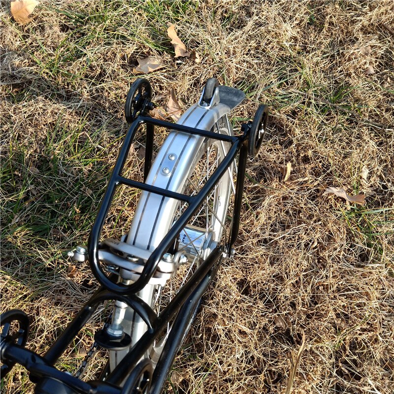 bicycle rear rack for Brompton folding bike access... – Grandado