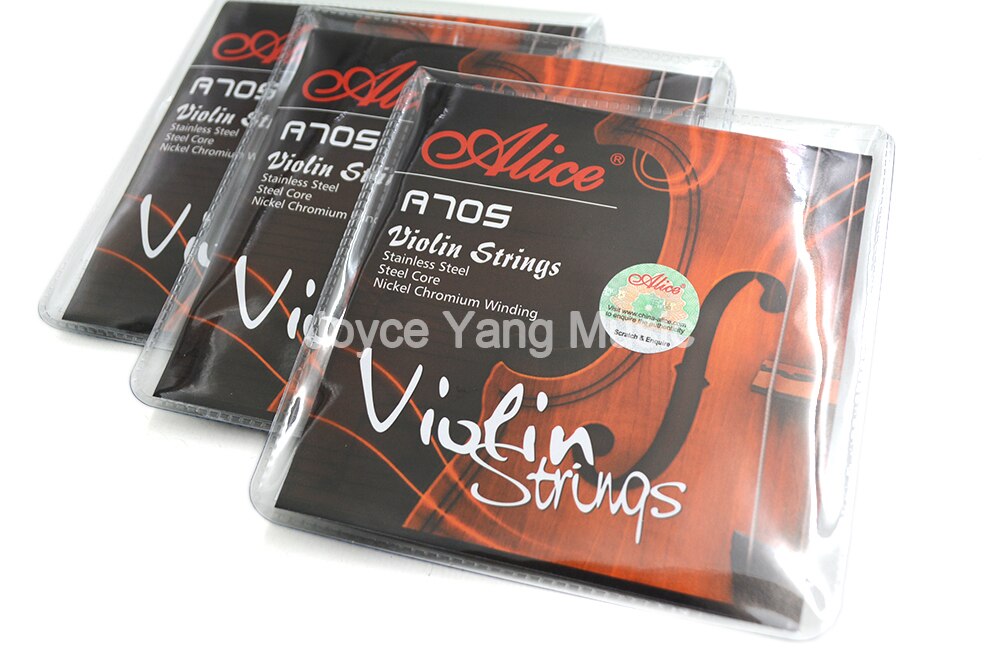 3 Sets Alice A705 Vioolsnaren 4 Snaren Rvs Strings... – Grandado