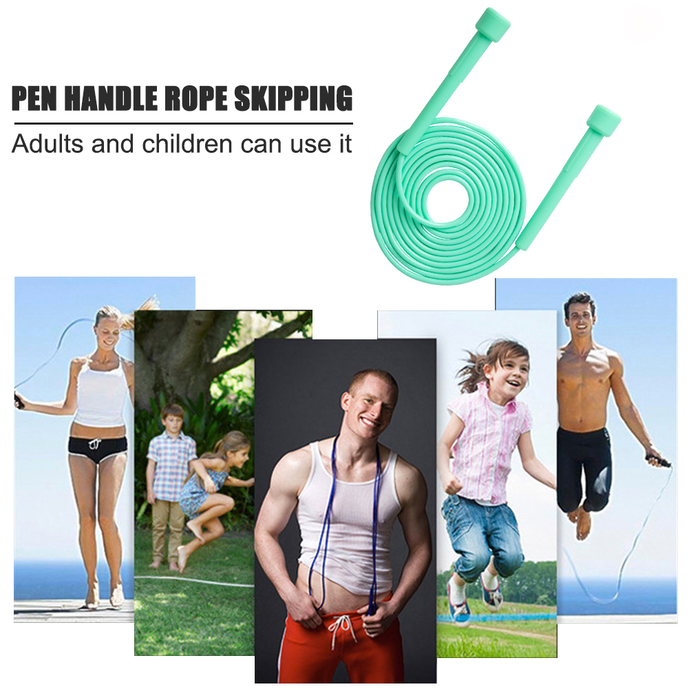 Speed Jump Rope Gym PVC Skipping Rope Adjustable F... – Vicedeal