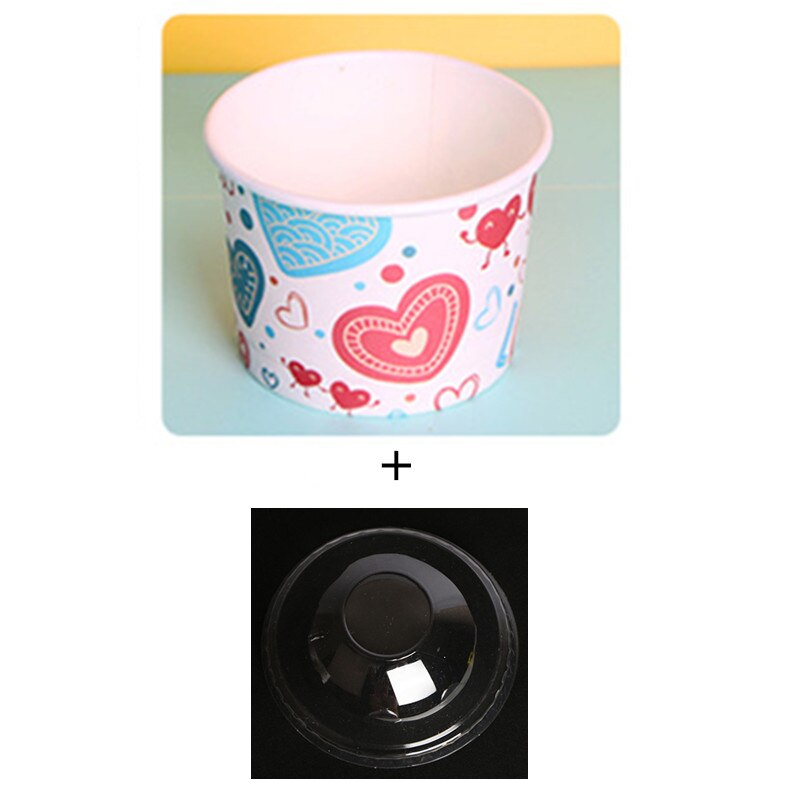 50pcs Net red ice cream paper cup disposable ice c... – Vicedeal