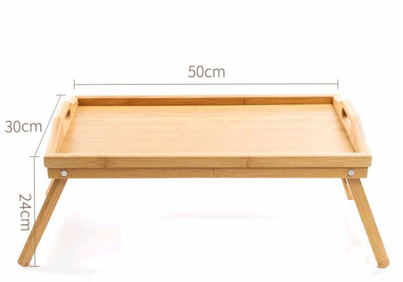 Bamboo Lazy Folding Table for Bed Study Reading Wo... – Vicedeal