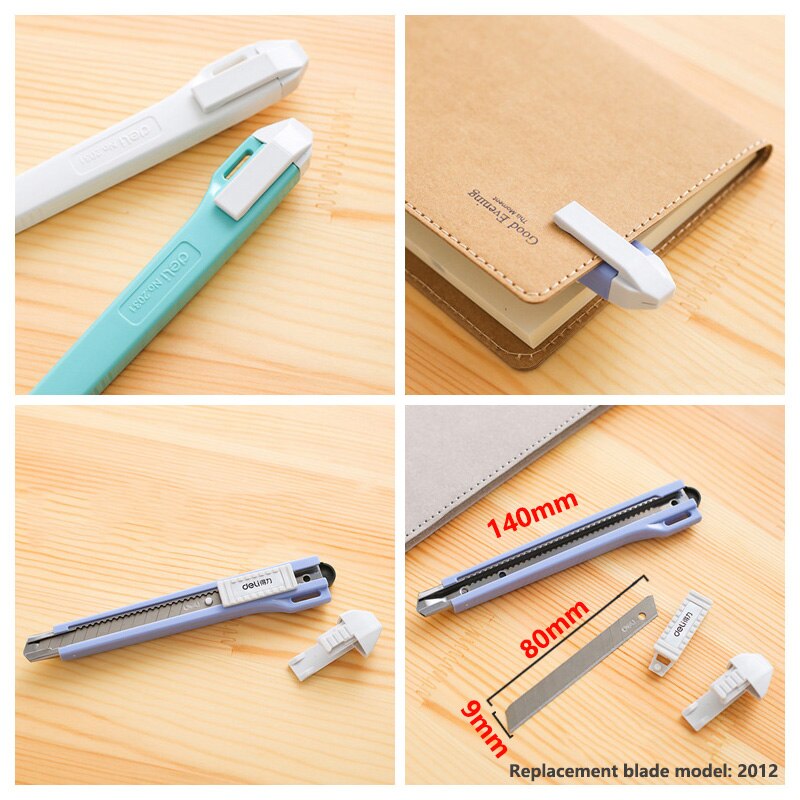 DELI 2031 Cutter Wood Box Paper Cutter Auto Lock S... – Grandado