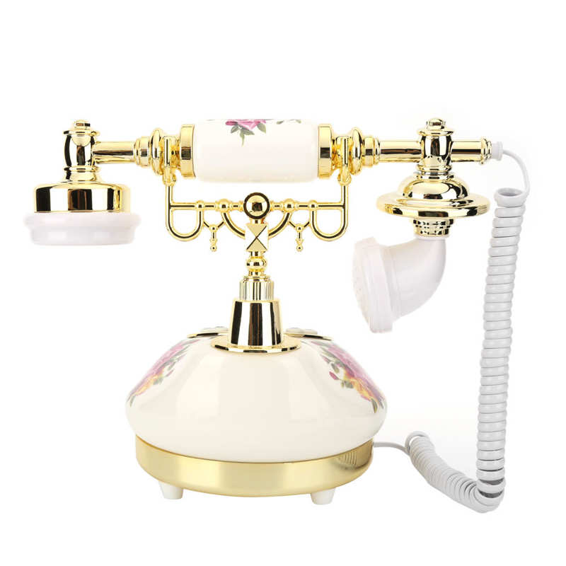 Vintage Retro Telephone Desktop Corded Landline Ph... – Grandado