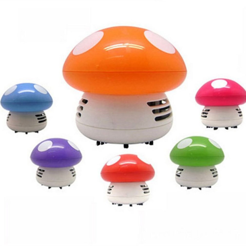 Mini Vacuum Cleaner 6 Colors Cute Mini Mushroom Co... – Grandado
