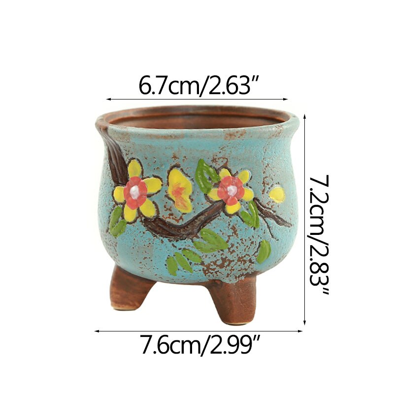 Strongwell Country Style Mini Hand Painted Ceramic... – Vicedeal