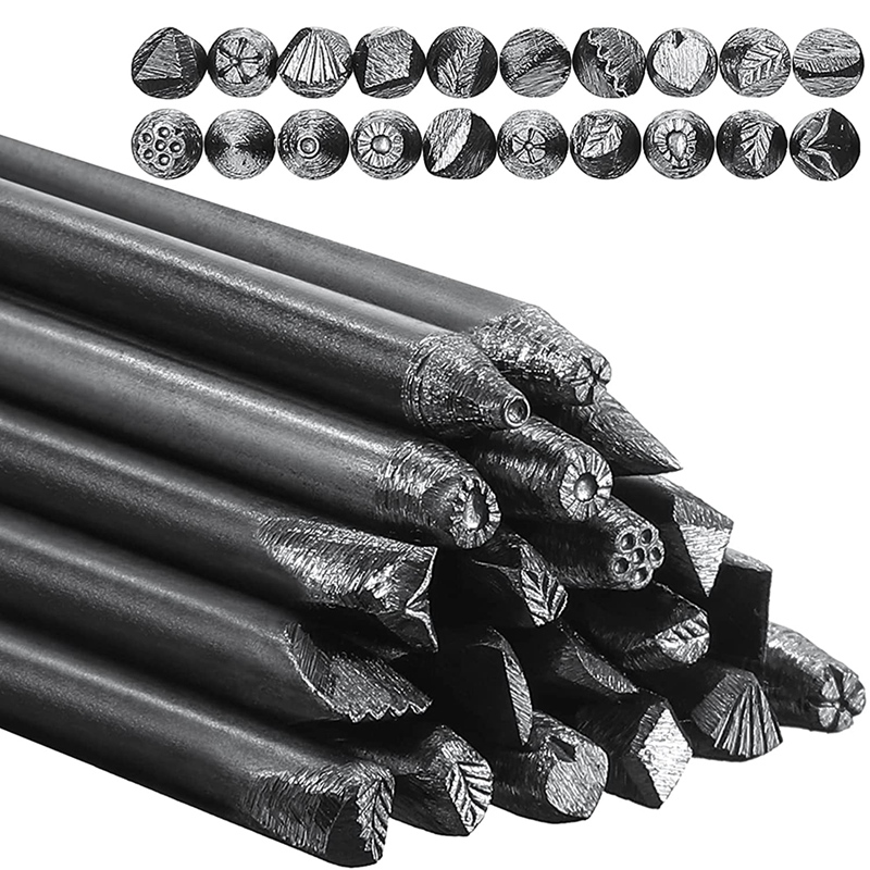 Lot de 20 poinçons en acier de 4 Mm, Kit pratique ... – Grandado