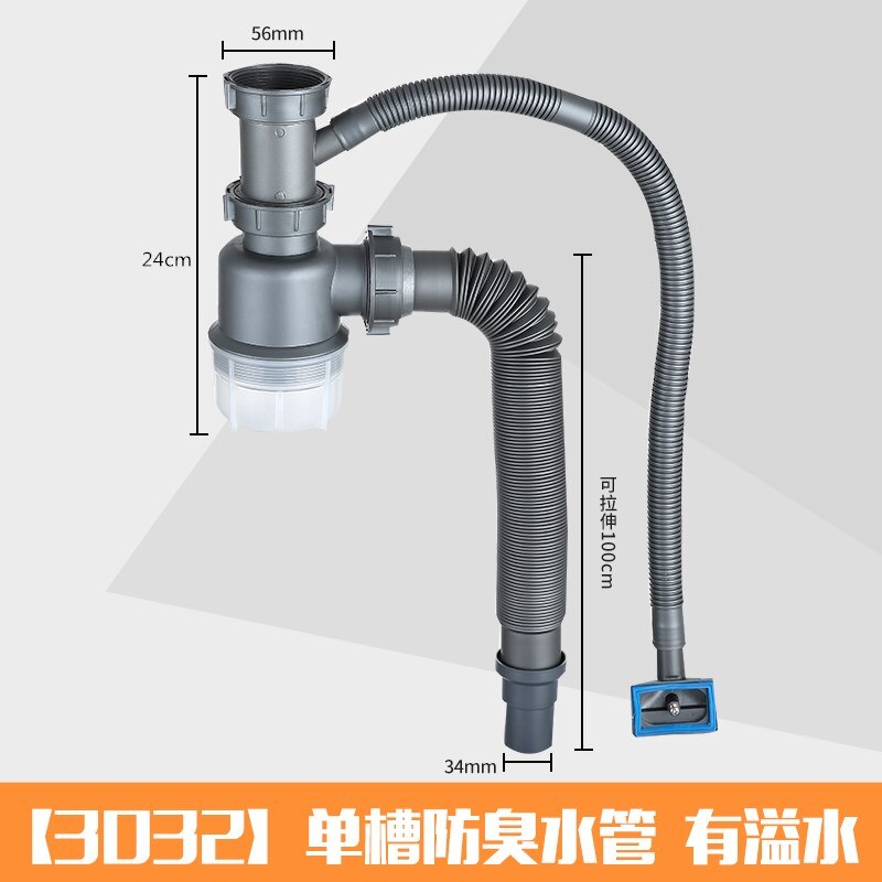 Kitchen sink double sink sink pipe fittings sink s... – Vicedeal