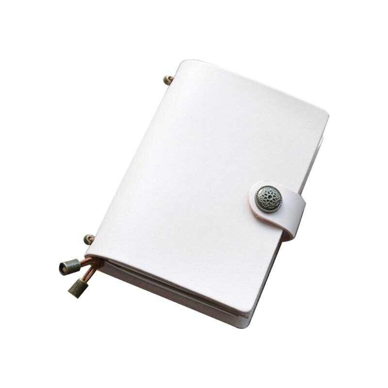 Vintage Leather Travel Journal Notebook Diary Embo... – Grandado
