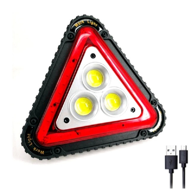 Triangle Warning Sign Triangle Car Led Work Light ... – Grandado