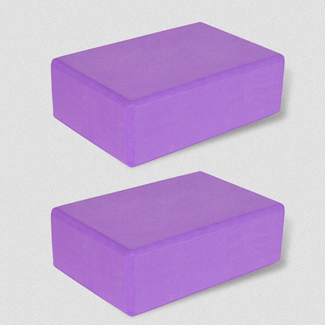 2Pcs Yoga Blok Eva Foam Baksteen Stretching Aid Gy... – Vicedeal